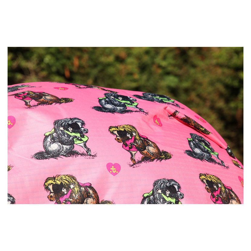 Thelwell 0gram Hot pink and Lime Turnout rug – Animal & Saddle Ltd